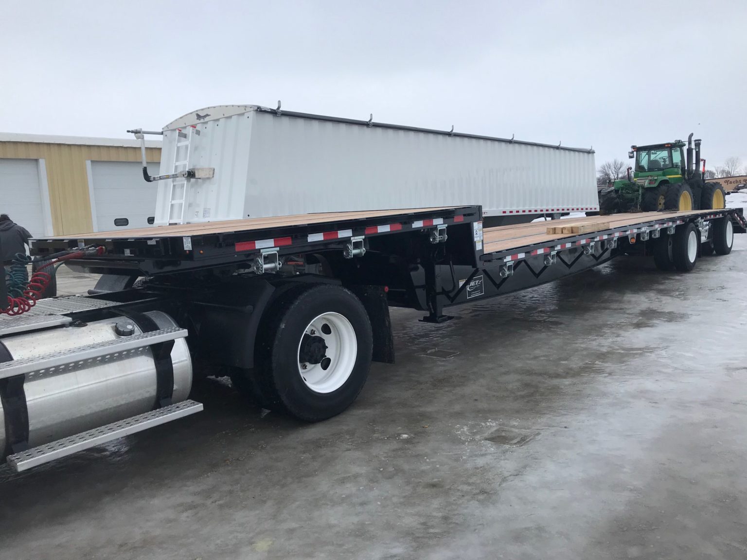 2024 53' Jet Co Steel Drop Deck Trailer - Horizon Equipment